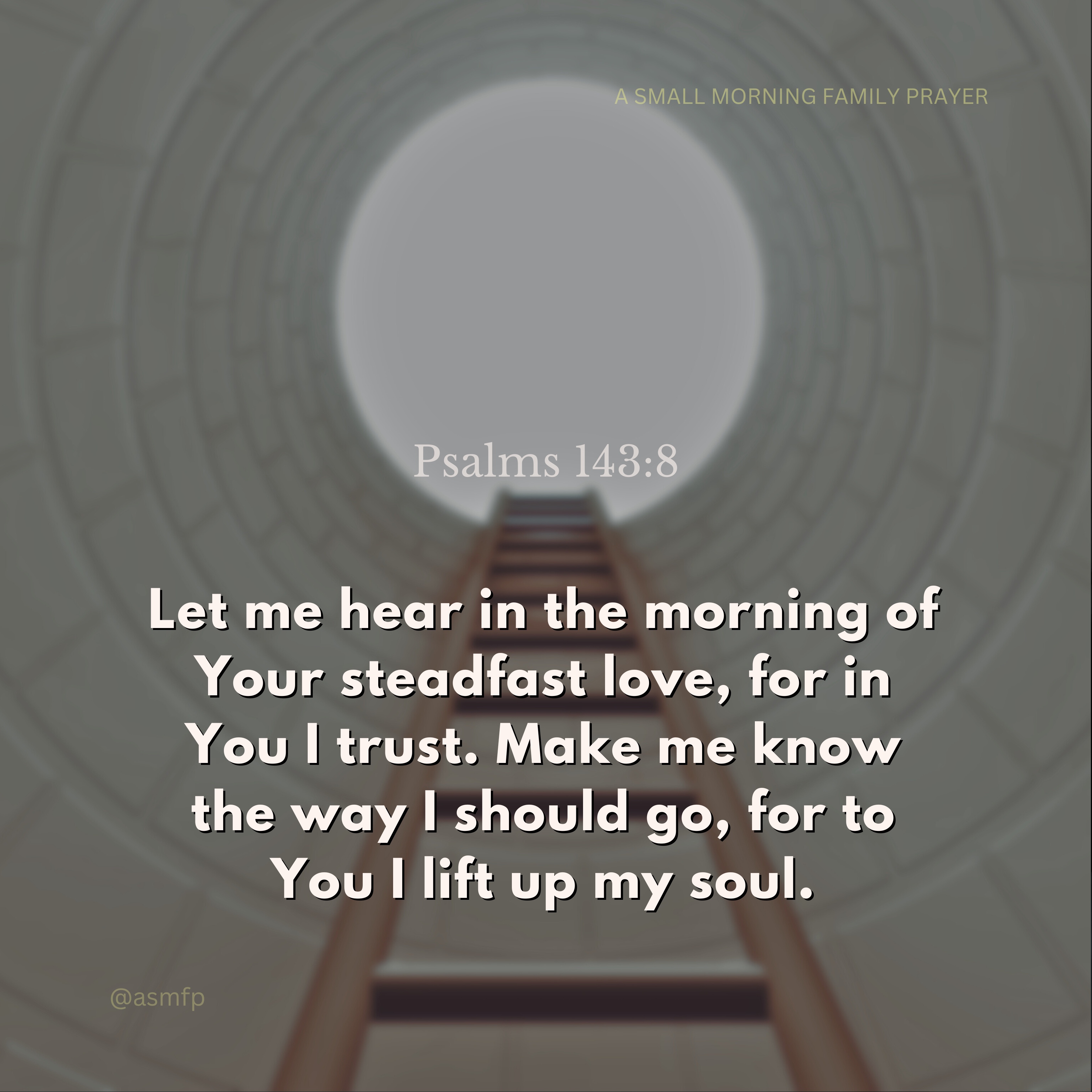 THE LORD WILL DIRECT THE WAY WE SHOULD GO – A Small Morning Family Prayer