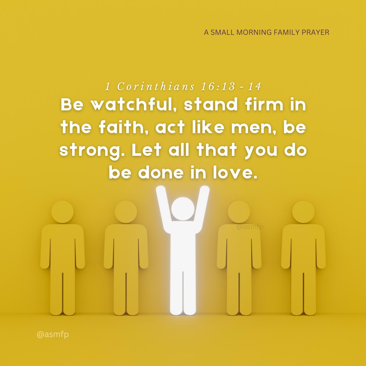 BE WATCHFUL & BE STRONG. FOR OUR LORD HAS NOT GIVEN THE SPIRIT OF FEAR ...