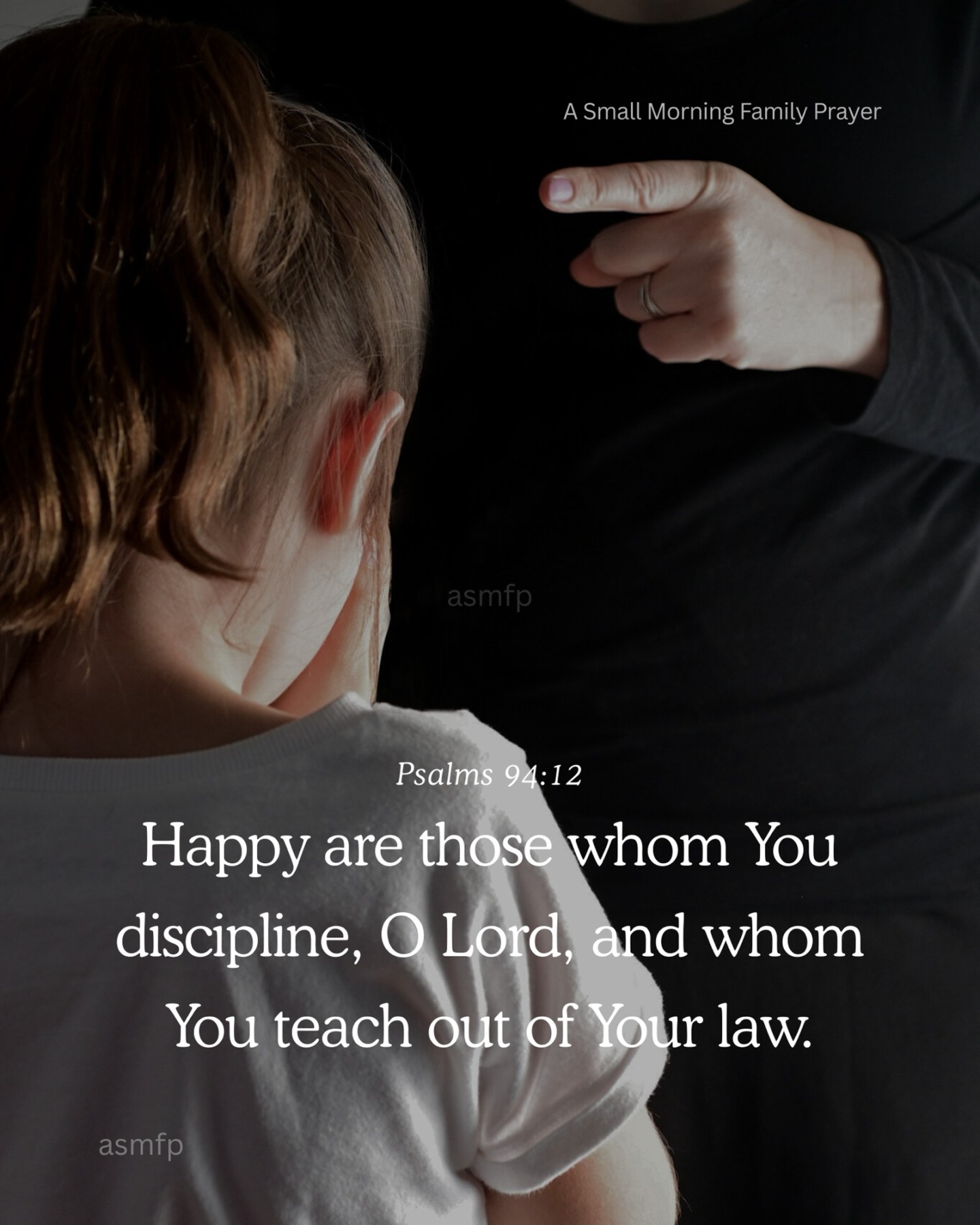 THE LORD CHASTENS US WITH HIS FATHERLY CARE. – A Small Morning Family ...