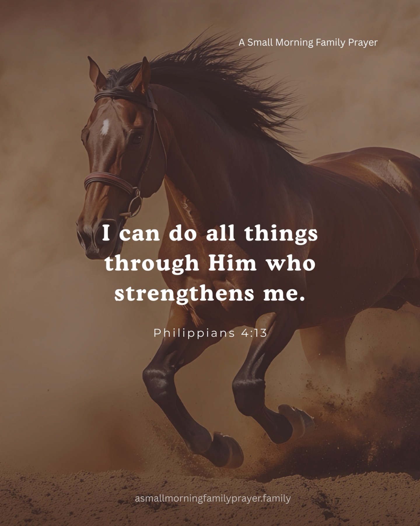 OUR LORD WILL STRENGTHEN US TO DO ALL THINGS. IT IS HE WHO WORKS IN US ...